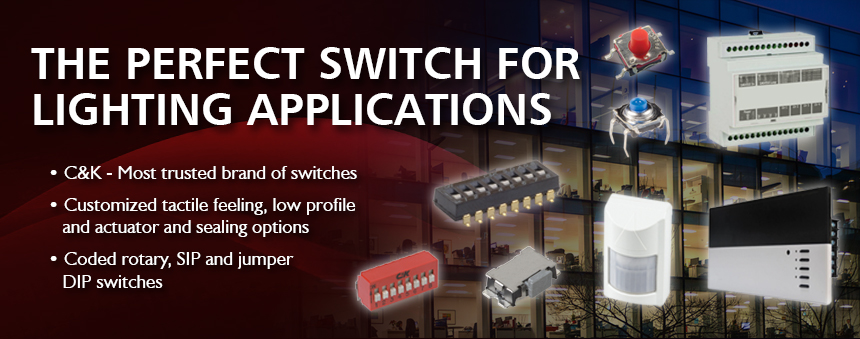 C&K | Switches, Smart Card Connectors, High-reliability Connectors